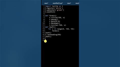 Python Turtle Graphic Design😜😜🥰🥰 Python Coding Status 😍😜 Shorts