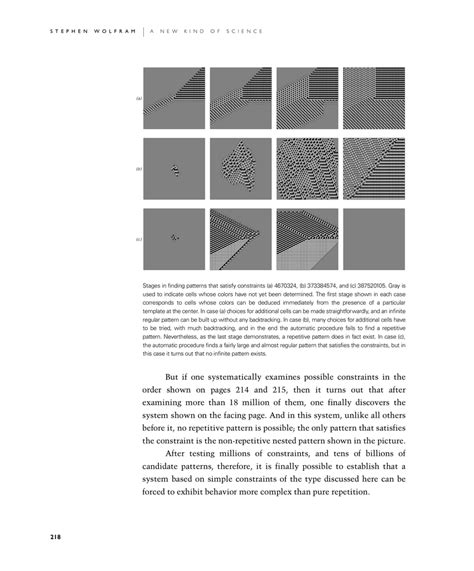 systems based on constraints a new kind of science online by stephen wolfram [page 218]