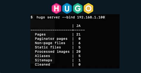 Hugo Serverコマンドで別のpcやスマホから接続する Ah