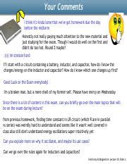 Lecture19 Pdf Your Comments I Think It S Kinda Lame That We Ve Got