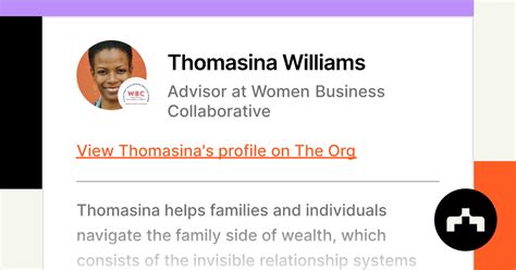 Thomasina Williams Advisor At Women Business Collaborative The Org