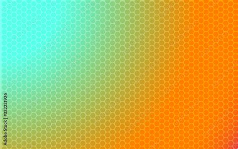 Blue Orange Gradient Abstract Background With Dots Dotted Vector