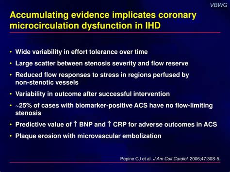 Ppt Myocardial Ischemia View From The Vessel Wall Powerpoint Presentation Id 4231440