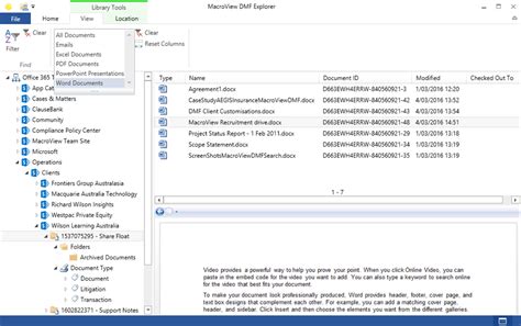 Managing Documents And Emails In Office With MacroView Macroview