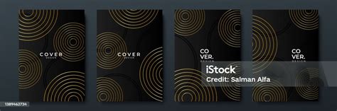 현대적인 럭셔리 블랙과 골드 라인은 추상적인 배경을 커버합니다 모던 한 블랙 스트라이프 커버 디자인 세트 초대장 웨딩 명함을 위한 럭셔리 크리에이티브 골드 다이내믹 대각선