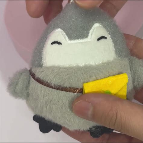 卡通公仔挂饰呆萌企鹅挂件 可爱毛绒玩具书包小鸟挂件 阿里巴巴