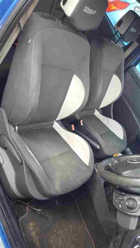 Renault Clio Mk3 2005 2012 197 200 Interior Set Cloth Seats Cards 3dr