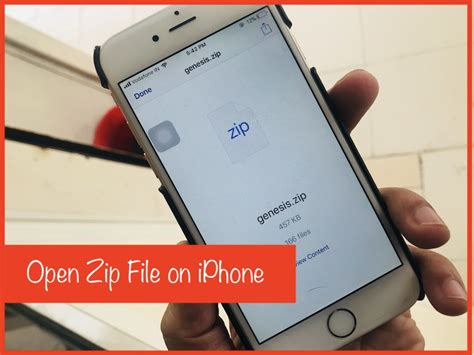 Extract Archive Unzip Or Open Zip File On Iphone And Ipad Alternate Methods