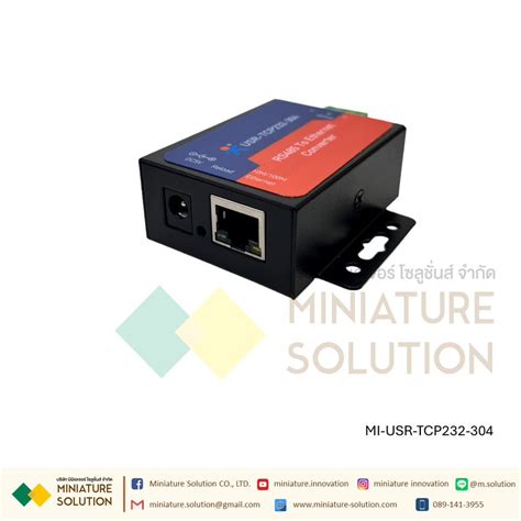 โมดูลแปลงสัญญาณ pusr iot modbus to ethernet converters usr tcp232 304