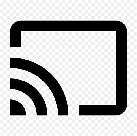 Логотип Chromecast Логотип Черный И Белый Логотип Джонса Хопкинса Белый