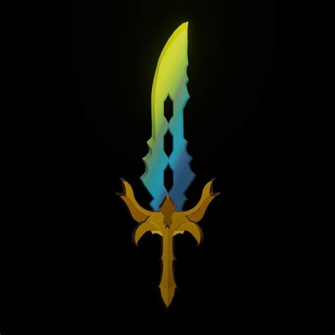 3d Model Terrablade Sword From Terraria Vr Ar Low Poly Cgtrader