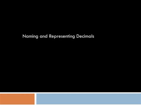 PPT Naming Decimals PowerPoint Presentation Free Download ID 2134406