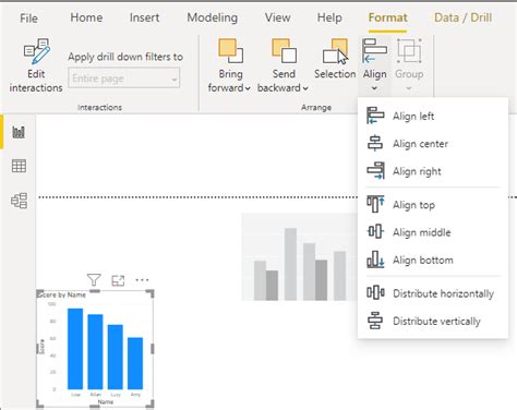 Allign All The Charts Verticallyfixing The Y Axis Microsoft Fabric Community