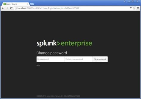 Access Splunk Web Interface Splunk