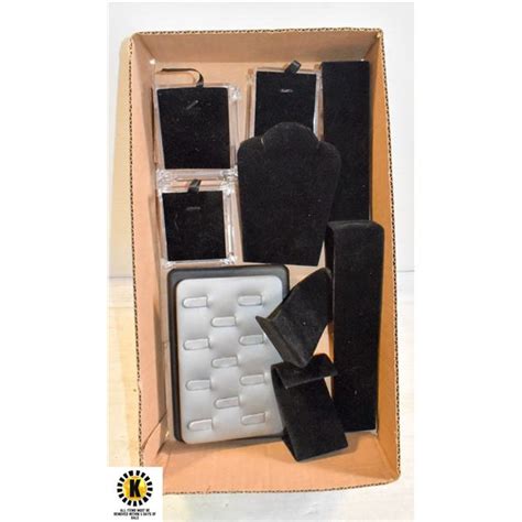 Bundle Of Assorted Jewelry Displays