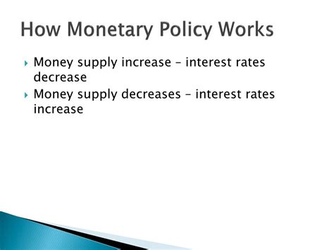 Ppt Monetary Policy Tools Powerpoint Presentation Free Download Id