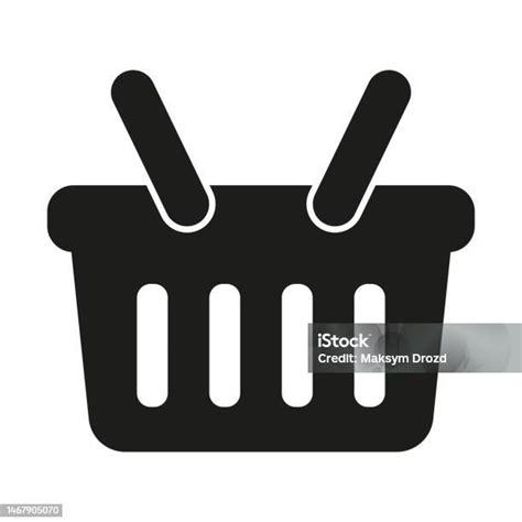 쇼핑 바구니 아이콘벡터 그림입니다 상점 카트 가방 온라인 구매 흰색 배경에 소매 벡터 일러스트레이션 디자인 가방에 대한 스톡 벡터 아트 및 기타 이미지 Istock
