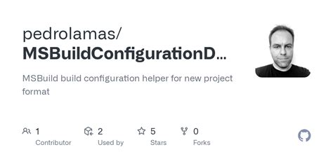github pedrolamas msbuildconfigurationdefaults msbuild build
