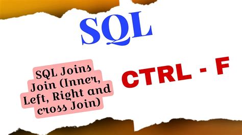 Join In Sql Sql Tutorial For Beginners In Tamil Sqlforbeginners Sqlbasic Sqlintamil