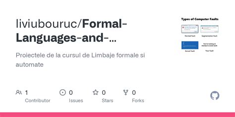 Github Liviubouruc Formal Languages And Automata Theory Proiectele