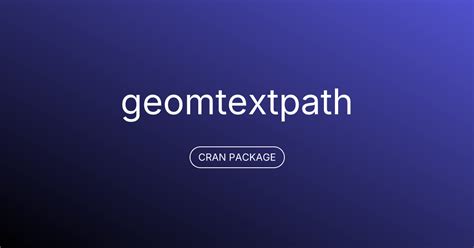 geomtextpath curved text in ggplot2 cran e
