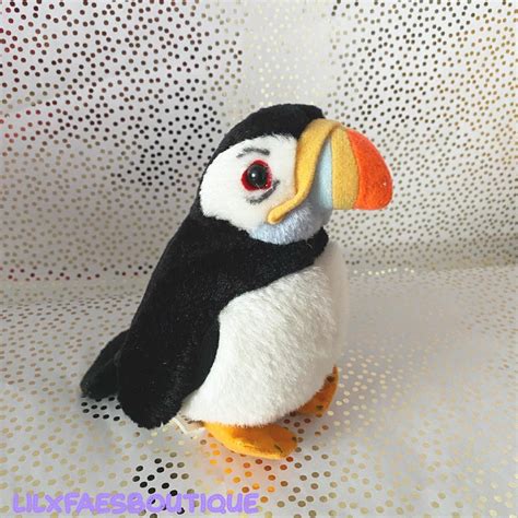 65 Kandm International Puffin Soft Toy Plushie Bird Etsy