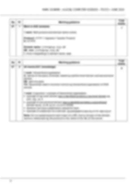 2024 Aqa A Level Computer Science 7517 2 Paper 2 Verified Question Paper And Marking Sch Exams