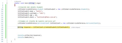 C Enviar Un Objeto A Un Servicio Wcf Stack Overflow En Español