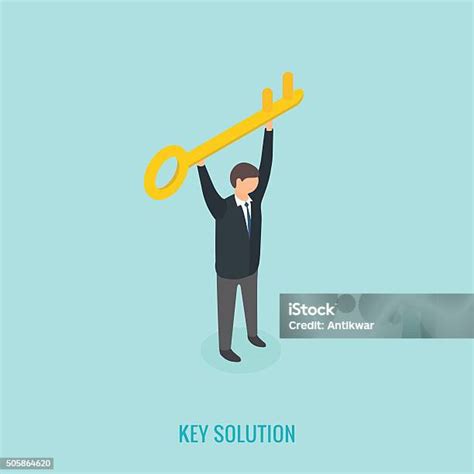 암호키 솔루션 컨셉입니다 제품의 등각투영 3d 벡터 3차원 형태에 대한 스톡 벡터 아트 및 기타 이미지 3차원 형태 결심