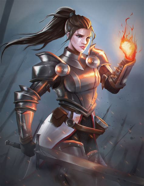 Artstation Knight Mage