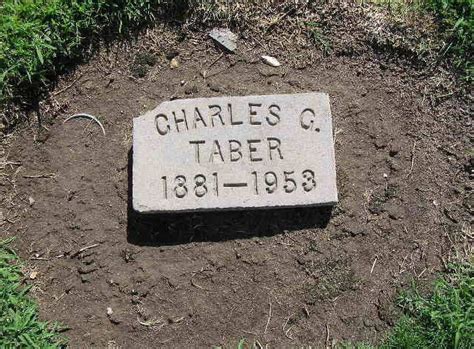 Charles Garfield Taber 1881 1953 Find A Grave Memorial