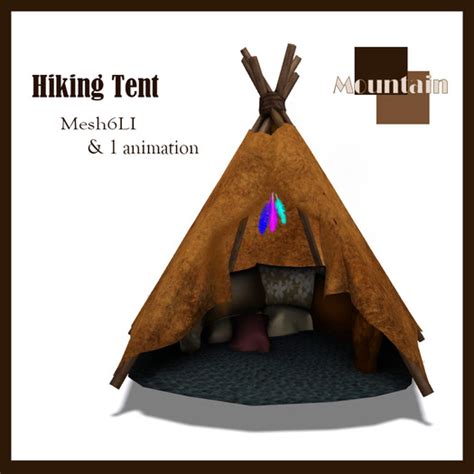 Second Life Marketplace Camping Tent