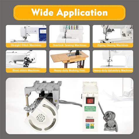Eurhomeplus Brushless Sewing Machine Servo Motor Industrial India Ubuy