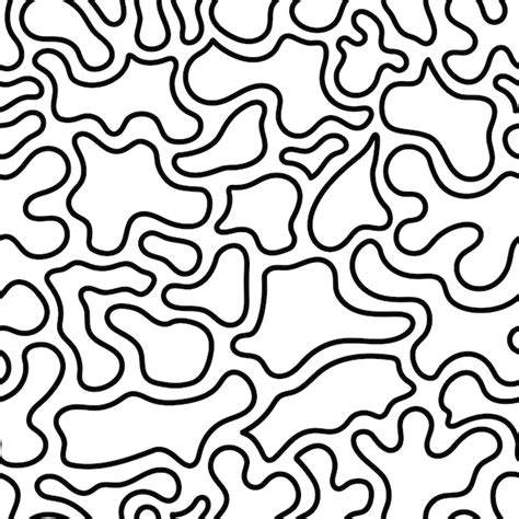 Premium Vector Seamless Vector Pattern Black And White Texture