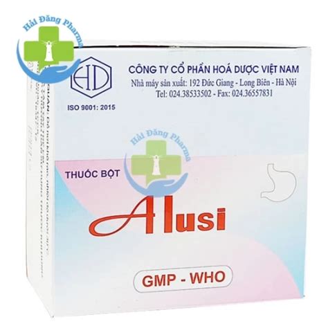 Alusi Gói Bột 5g Hóa Dược Thuốc điều Trị đau Dạ Dày