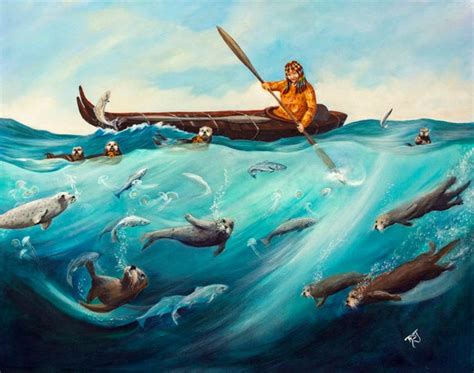Alaska Native Art Native American Prints Aleut Art Alutiiq Etsy