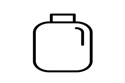 Flask Outline Style Graphic By VisionLab Creative Fabrica