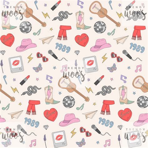 Taylor Swiftie Fabric Etsy