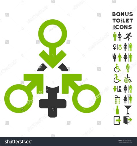 Triple Penetration Sex Icon Bonus Man Stock Illustration Shutterstock