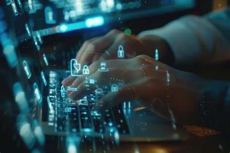 premium photo protecting cyber security through programming