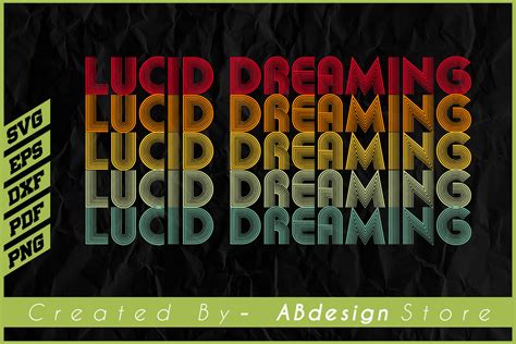 Lucid Dreaming Design Graphic By Abdesignstore · Creative Fabrica
