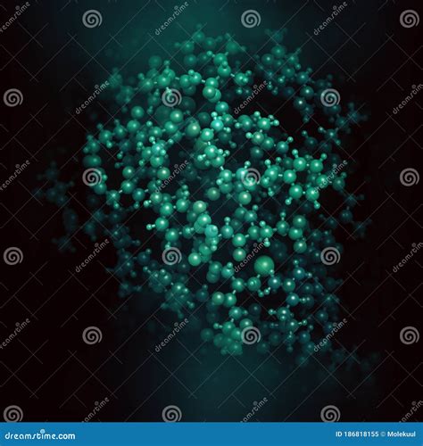 Insulin Peptide Hormone Important Drug In Treatment Of Diabetes 3d Rendering Based On Protein