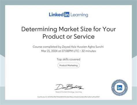 zeyad aziz hussien agha surchi on linkedin certificate of completion