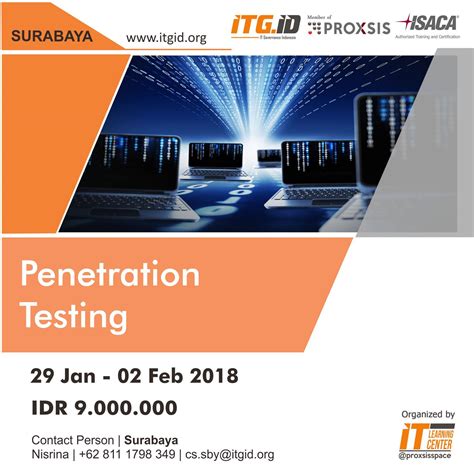 It Governance Indonesia Penetration Testing Penetration Test Pentest Adalah Sebuah Metode