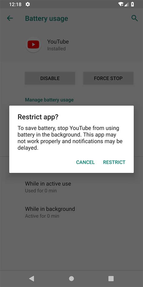 android pie foreground service android pie introduces a new