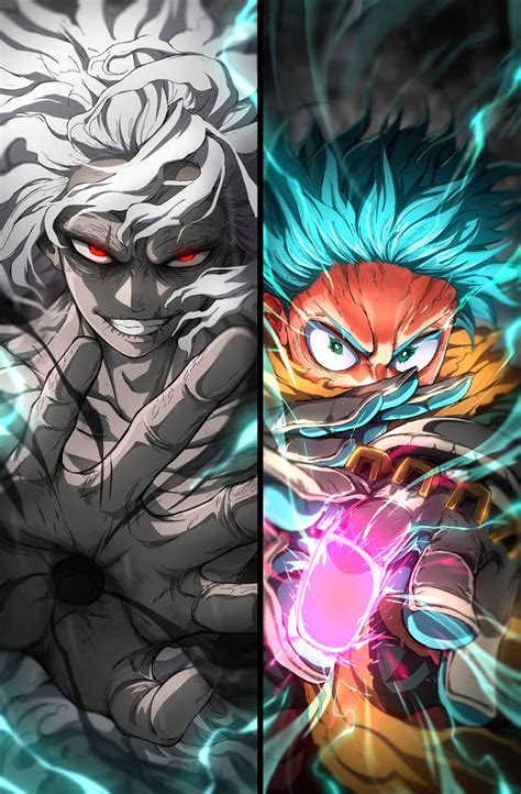 Shigaraki Tomura And Deku My Hero Academia By Danlc2001 On Deviantart