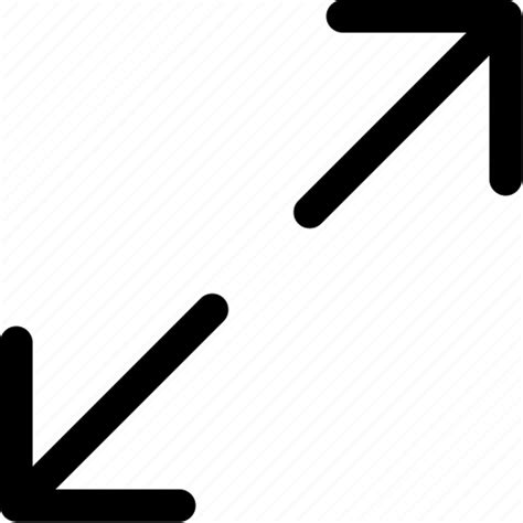 Arrows Enlarge Interface Icon
