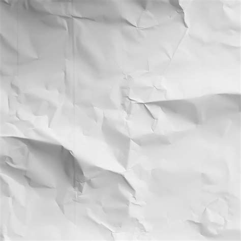 Premium Photo Realistic Paper Wrinkled Texture Abstract Sheet Overlay Effect
