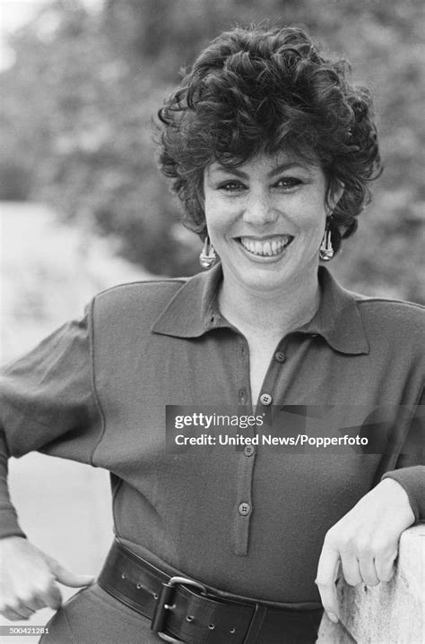 American Comedian And Actor Ruby Wax From The Television Sitcom News