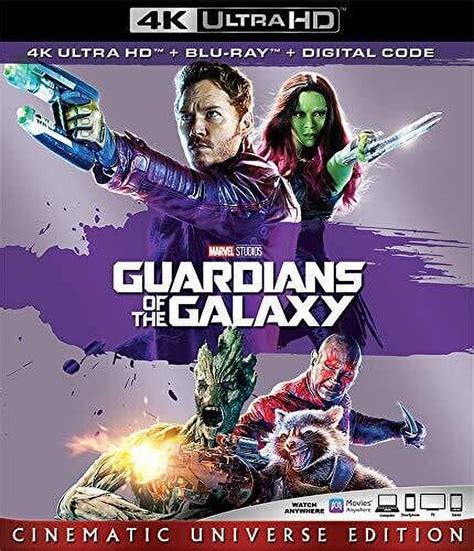 Guardians Of The Galaxy 4k Ultra Hd Blu Ray Digital Code